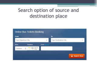 Scope Definition of Online Ticketing System | PPTX