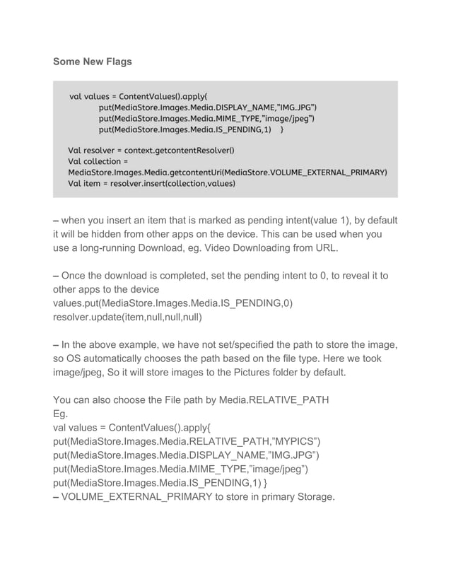 Scoped storage in android 10 all you need to know | PDF | Operating ...