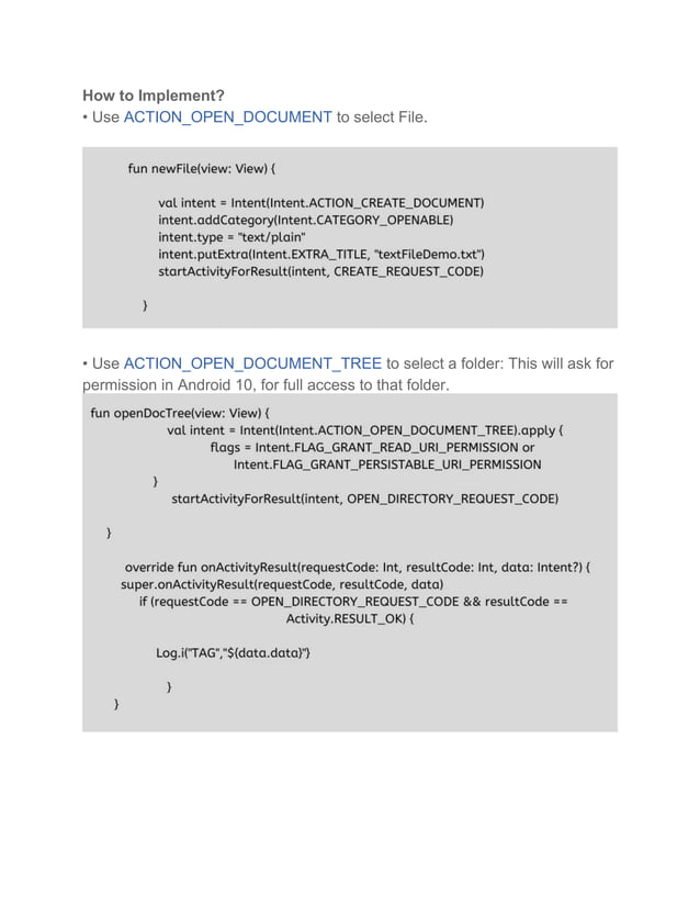 Scoped storage in android 10 all you need to know | PDF | Operating Systems | Computer Software ...
