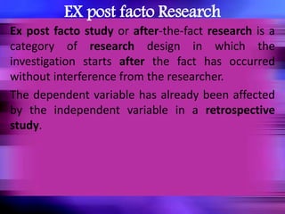 Scope & Ex- post facto research.pptx