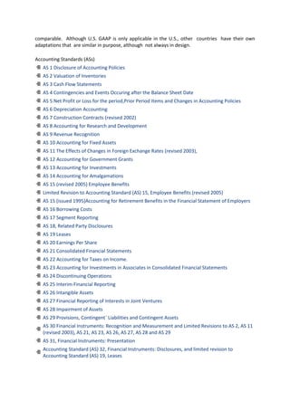 Scope, importance of gaap, concepts & conventions | PDF
