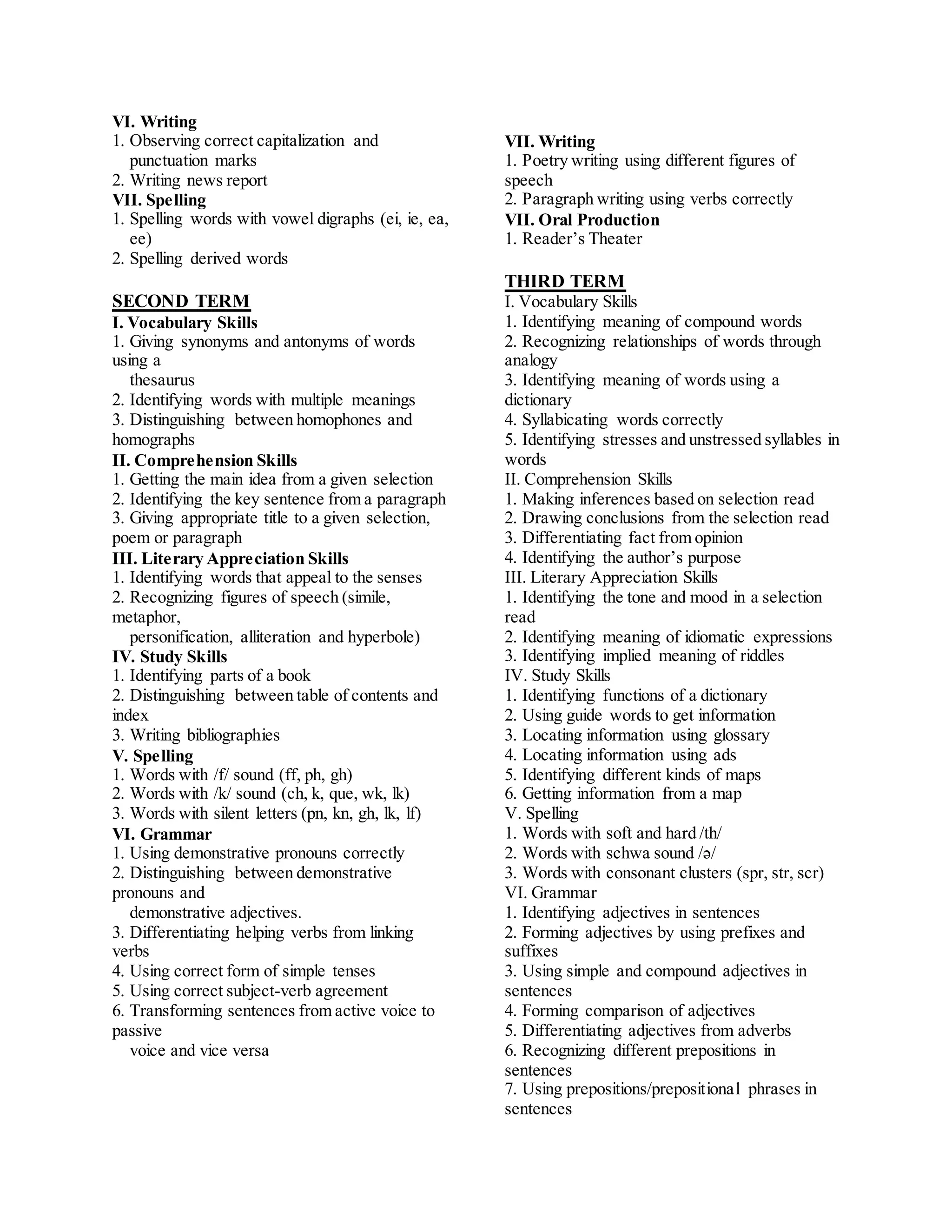 Scope in english | DOCX
