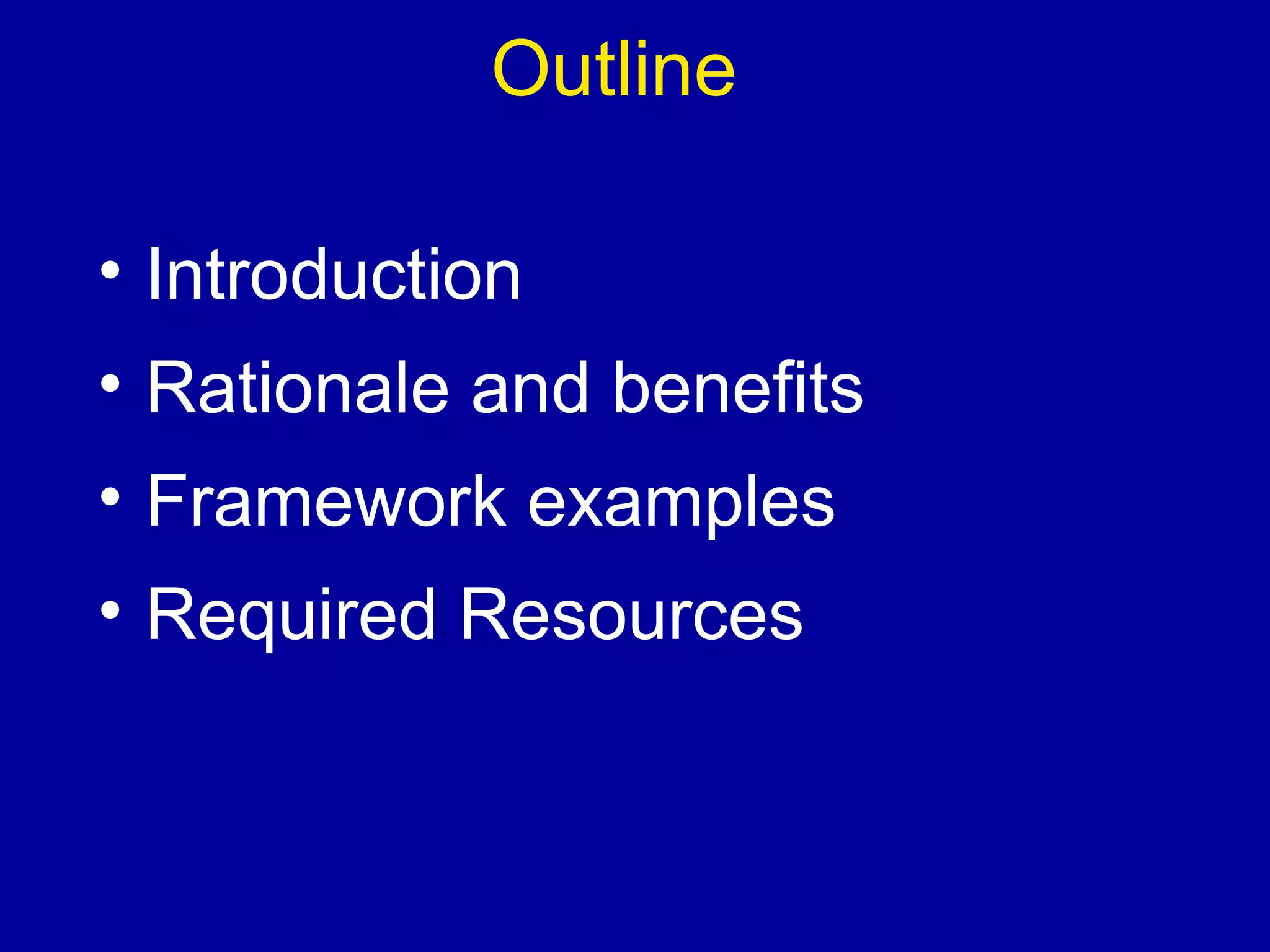 Scope seminar introduction | PPT | Education