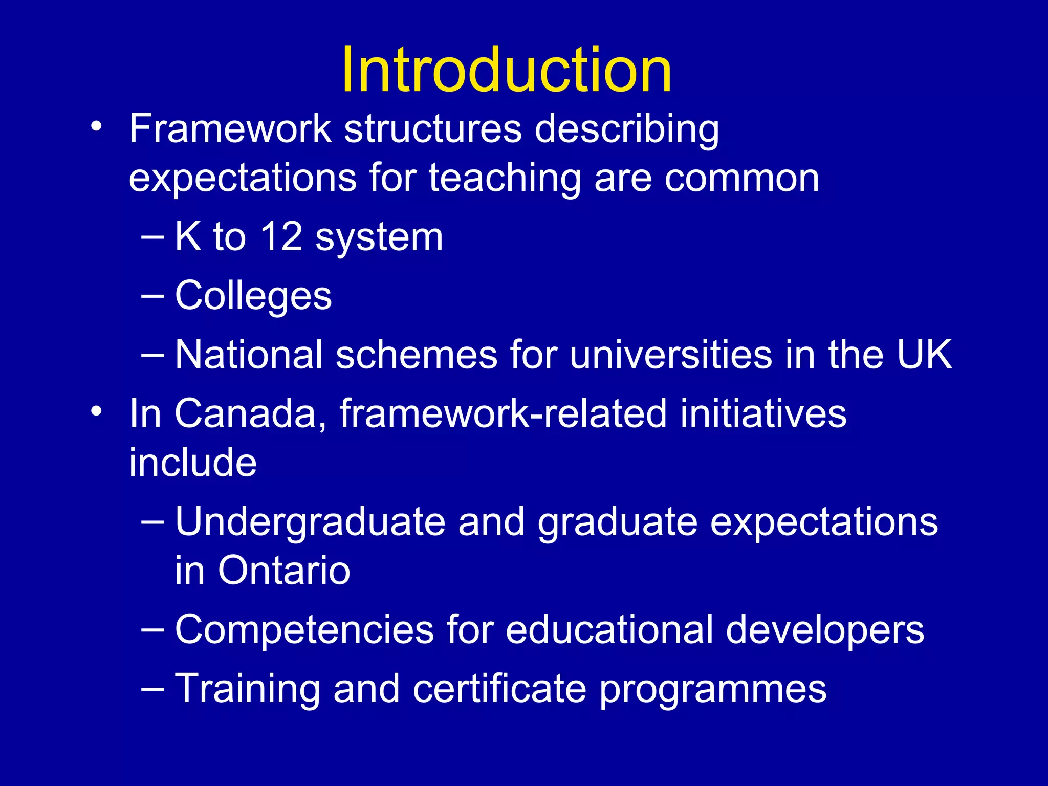 Scope seminar introduction | PPT | Education