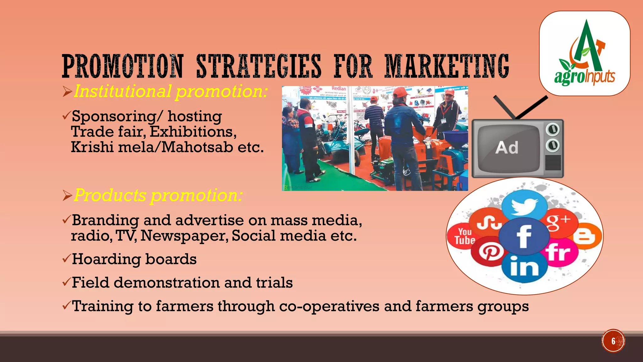 Scope, issues of agri inputs marketing and promotion mechanism in nepal ...