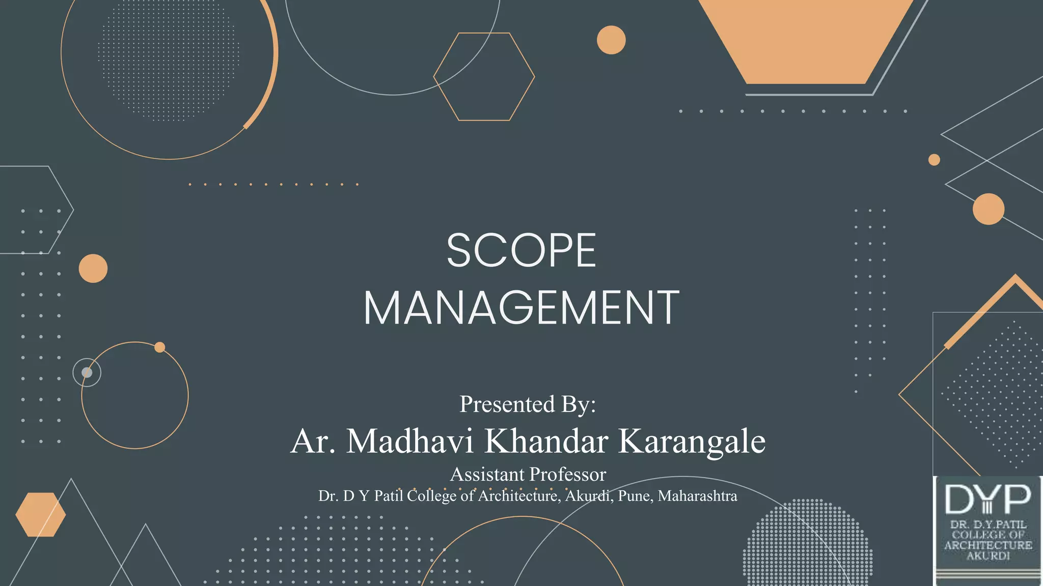 Project Scope Management Pptx