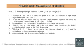 PROJECT SCOPE MANAGEMENT .pptx