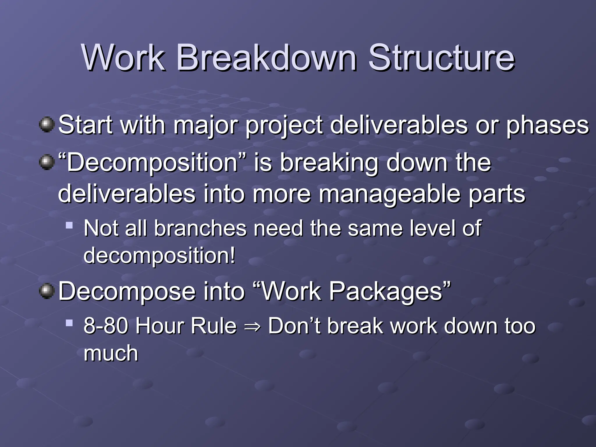 Scope definition in Project ManagementSlides.ppt