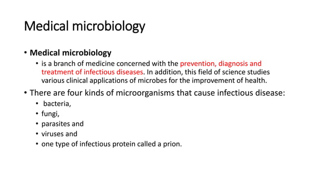 Scope & Objectives of Medical Microbiology.pptx