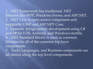 Scope of .net for ppt | PPT