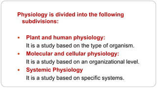 Scope of Anatomy and physiology.pptx
