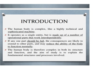 Introduction scope of animal physiology .pptx | Science