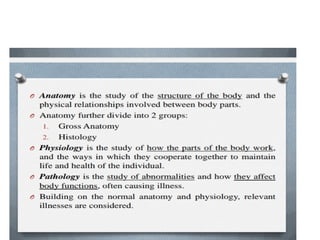 Introduction scope of animal physiology .pptx | Science