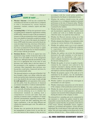 SCOPE OF AUDIT – CHANGING DIMENSIONS | PDF