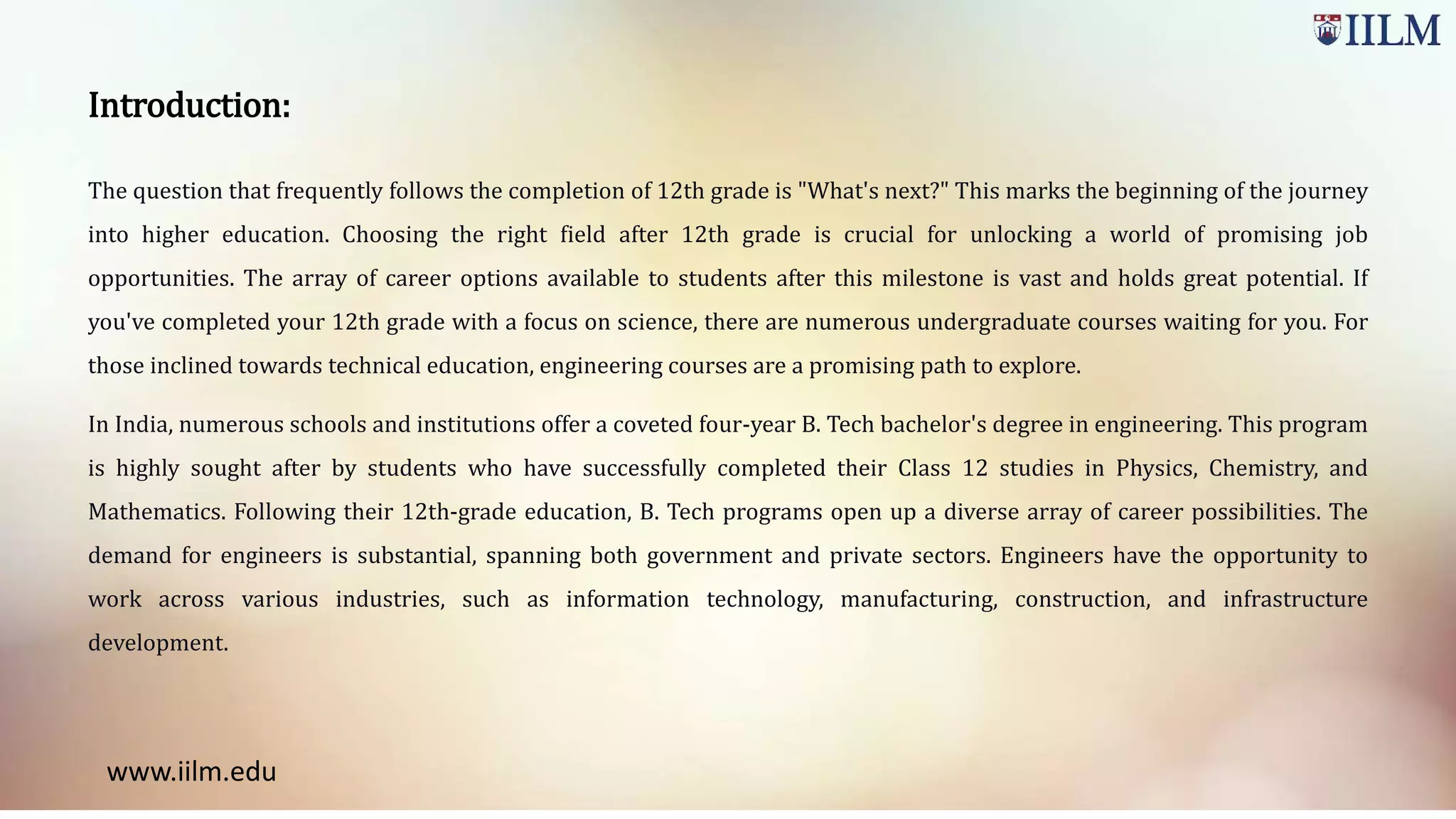 Scope of B.Tech Courses After 12th.pptx