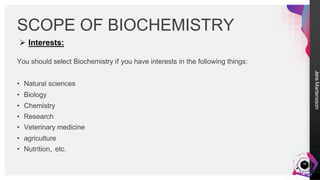 scopeofbiochemistry-200322094603.power point | PPTX | Endocrine and Metabolic Diseases ...