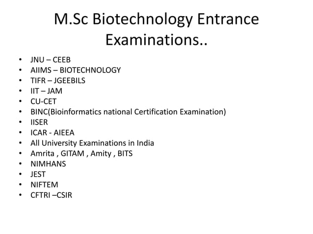 Scope of biotech | PPT