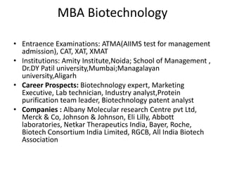 Scope of biotech | PPT