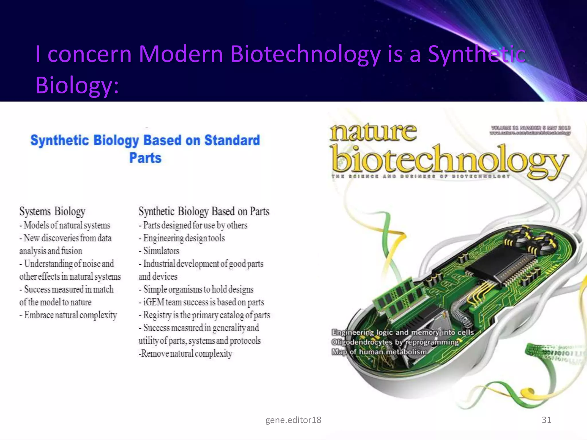 Scope of biotechnology and modern biotechnology | PPTX