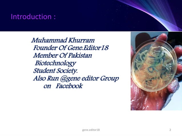 Scope of biotechnology and modern biotechnology | PPT