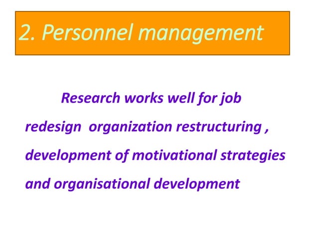 Scope of Business Research | PPTX