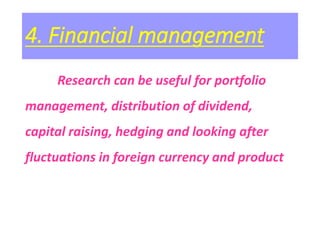 Scope of Business Research | PPTX