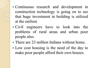 Scope of civil engineering,Role of civil Engineer in Society | PPTX