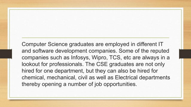 Scope of Computer Engineering after 4 Years - Avantika University | PPT