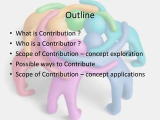 Scope of contribution | PPT