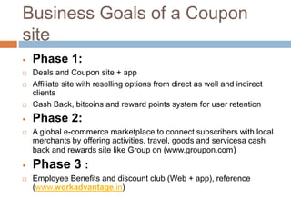 Scope of deals and coupon sites | PPT