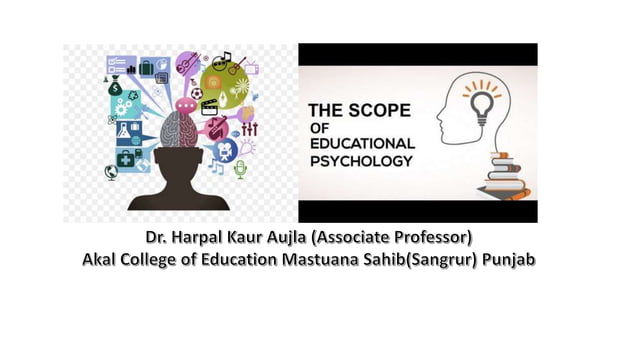 Scope of educational psychology.pptx | Educational Assessment | Education