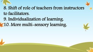 Scope of educational technology | PPTX