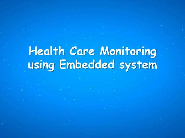 Scope of embedded system | PPT