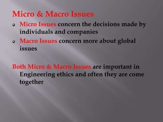 Scope of engineering ethics2 | PPTX