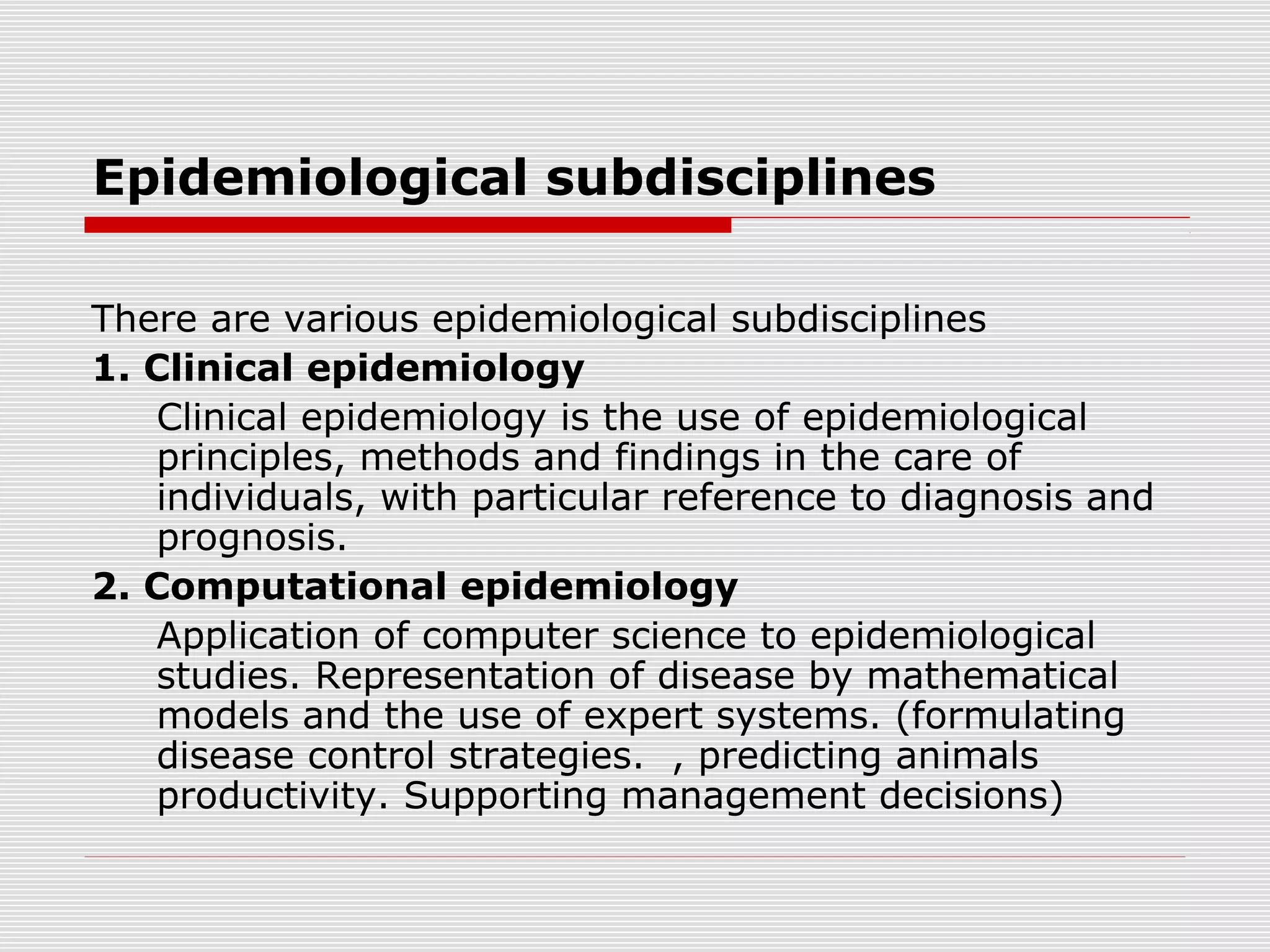 Scope of epidemiology_2 (2) | PPT