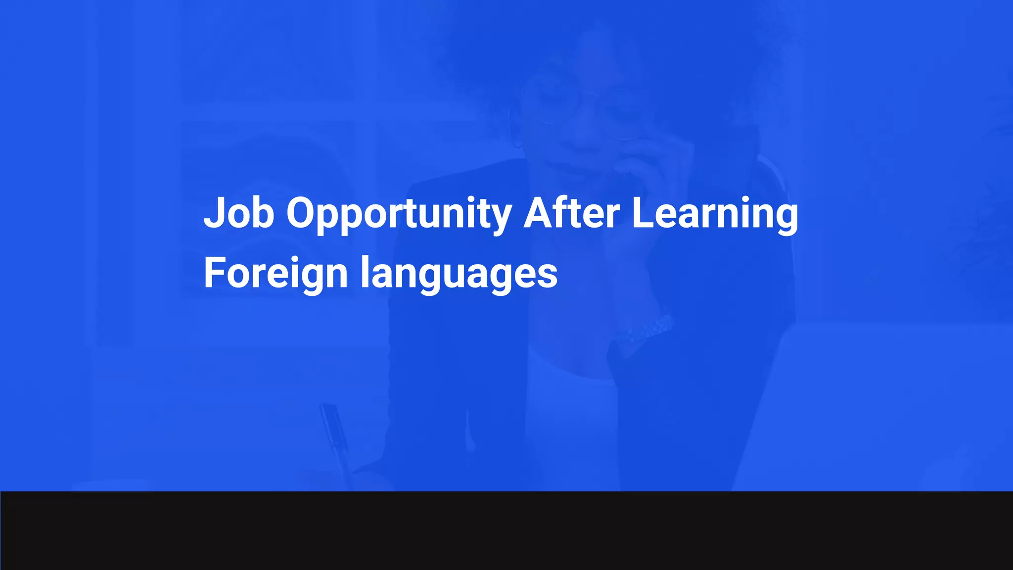 Scope of foreign languages | PPT