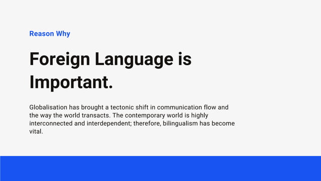 Scope of foreign languages | PPT