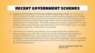 SCOPE OF FOOD PROCESSING INDUSTRY | PPTX | Agriculture | Industries