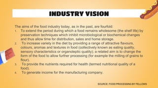SCOPE OF FOOD PROCESSING INDUSTRY | PPTX
