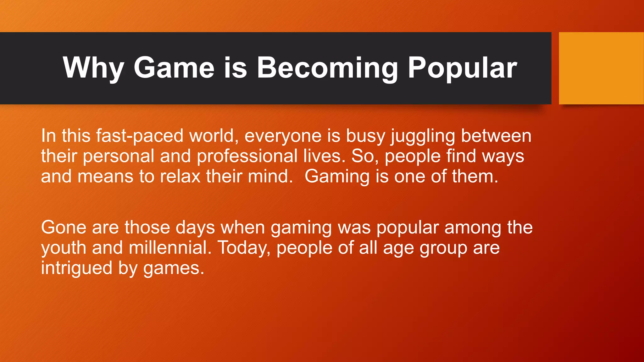 Scope of Game Design in India - Arena Animation Tilak Road | PPT