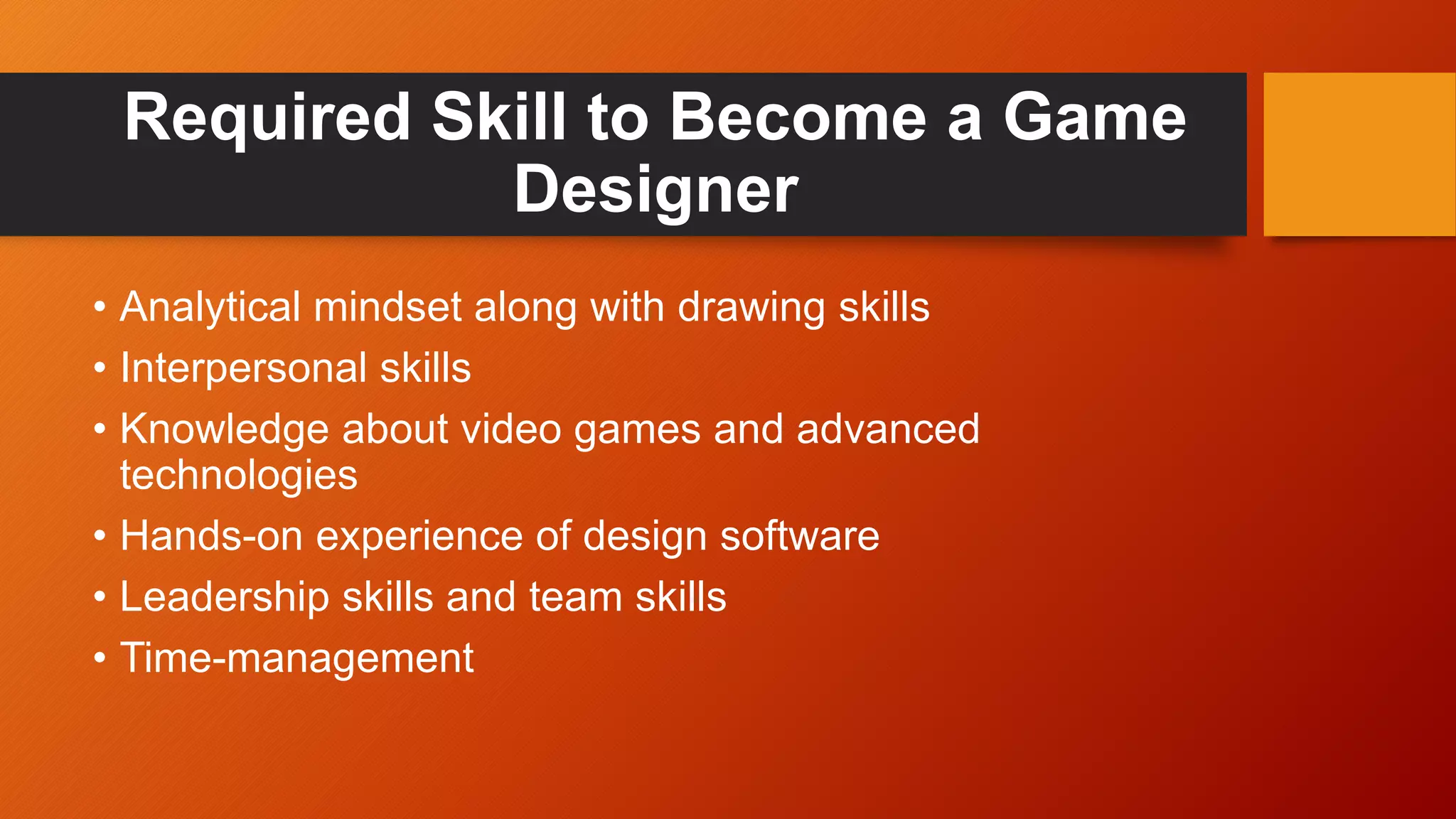 Scope of Game Design in India - Arena Animation Tilak Road | PPT
