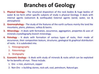 Scope of geology in engineering | PDF