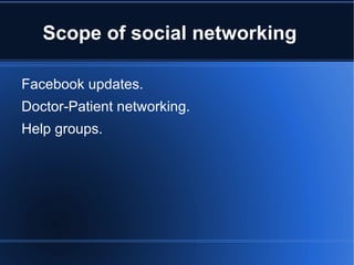 Scope of health and fitness applications in mobile space. | ODP