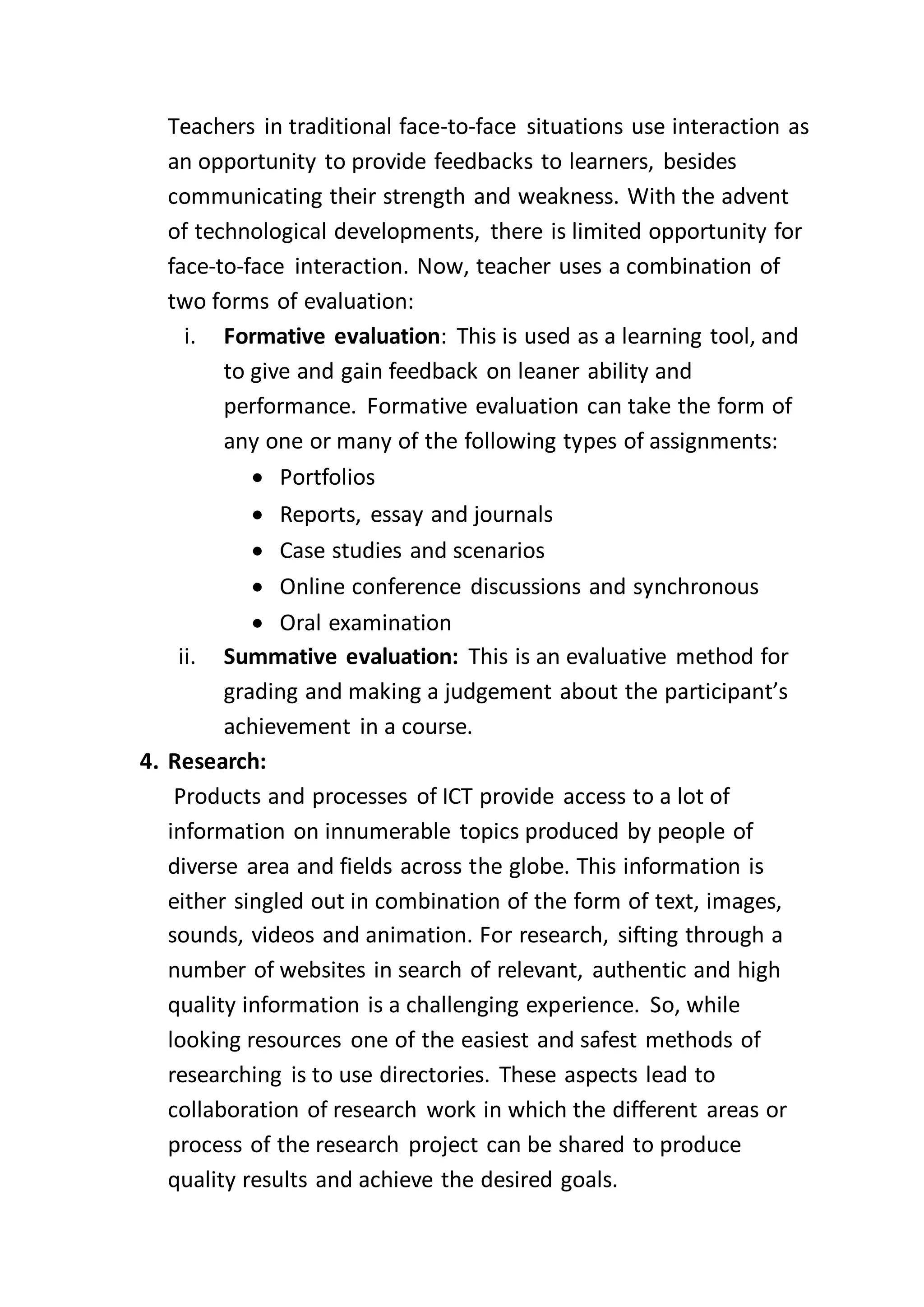 Scope of ict in education | DOCX