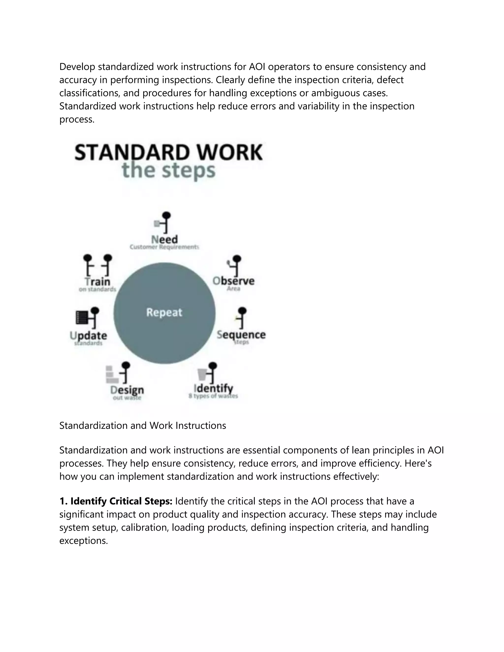 Scope of lean process in AOI (Automatic optical inspection ).pdf ...
