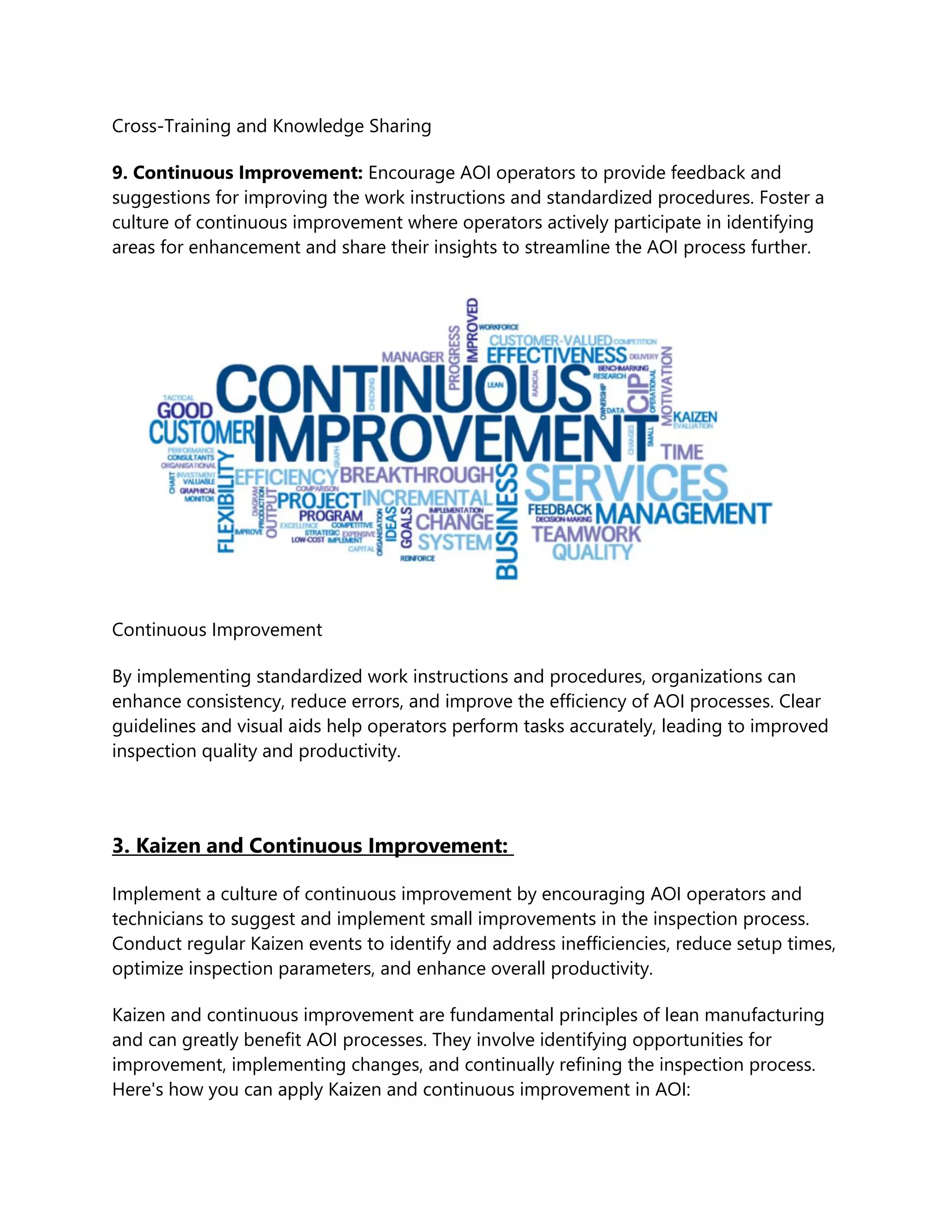 Scope of lean process in AOI (Automatic optical inspection ).pdf ...