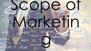 Scope of marketing | PPTX
