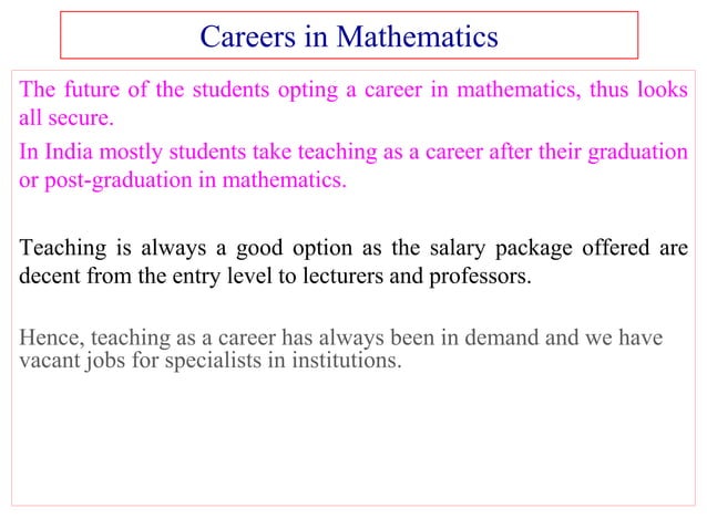 Scope of Mathematics.ppt