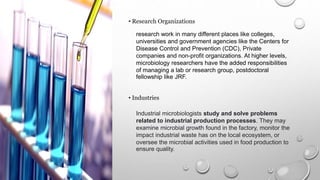 Scope Of Microbiology | PPTX