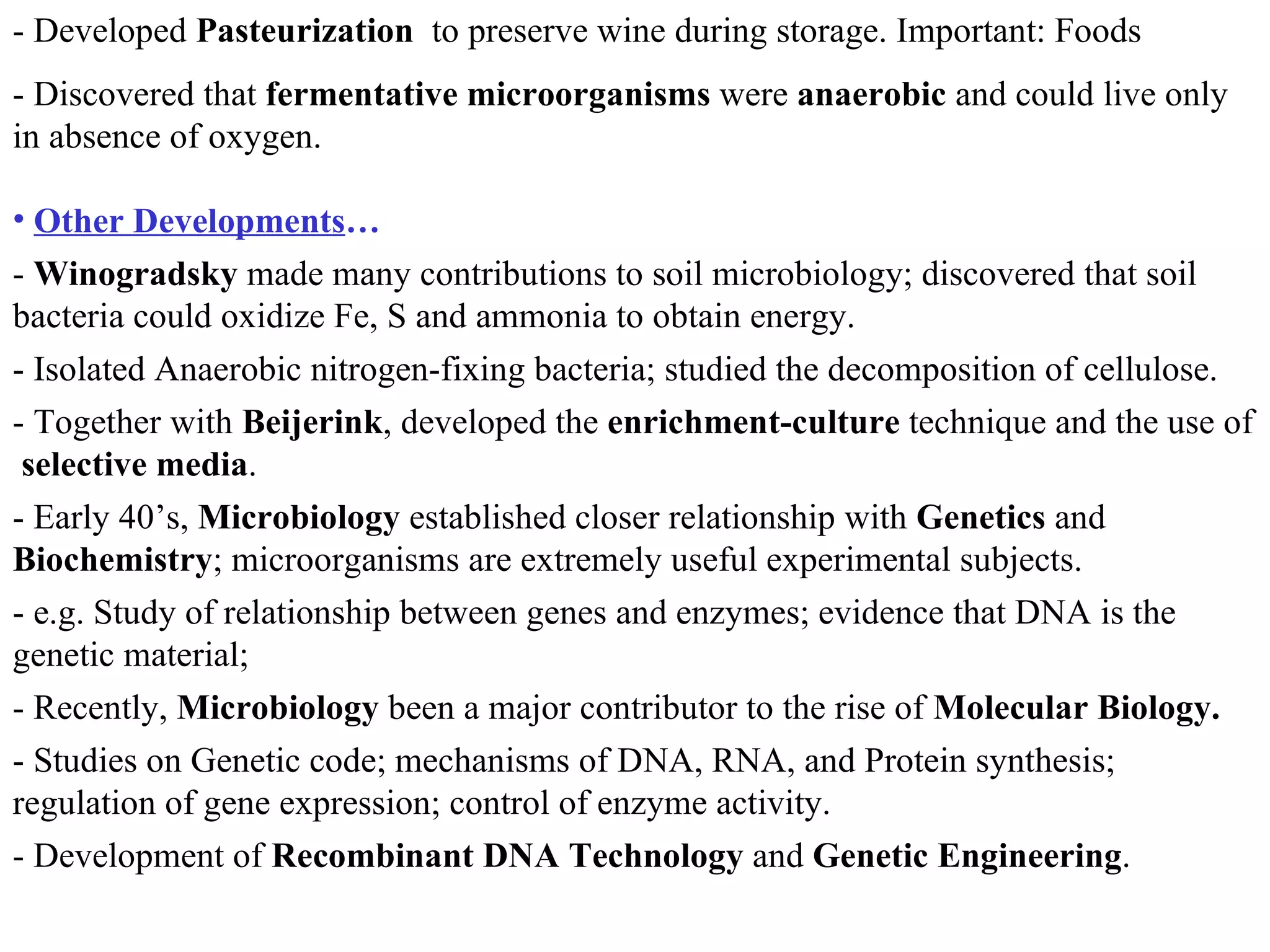 Scope of microbiology | PPT